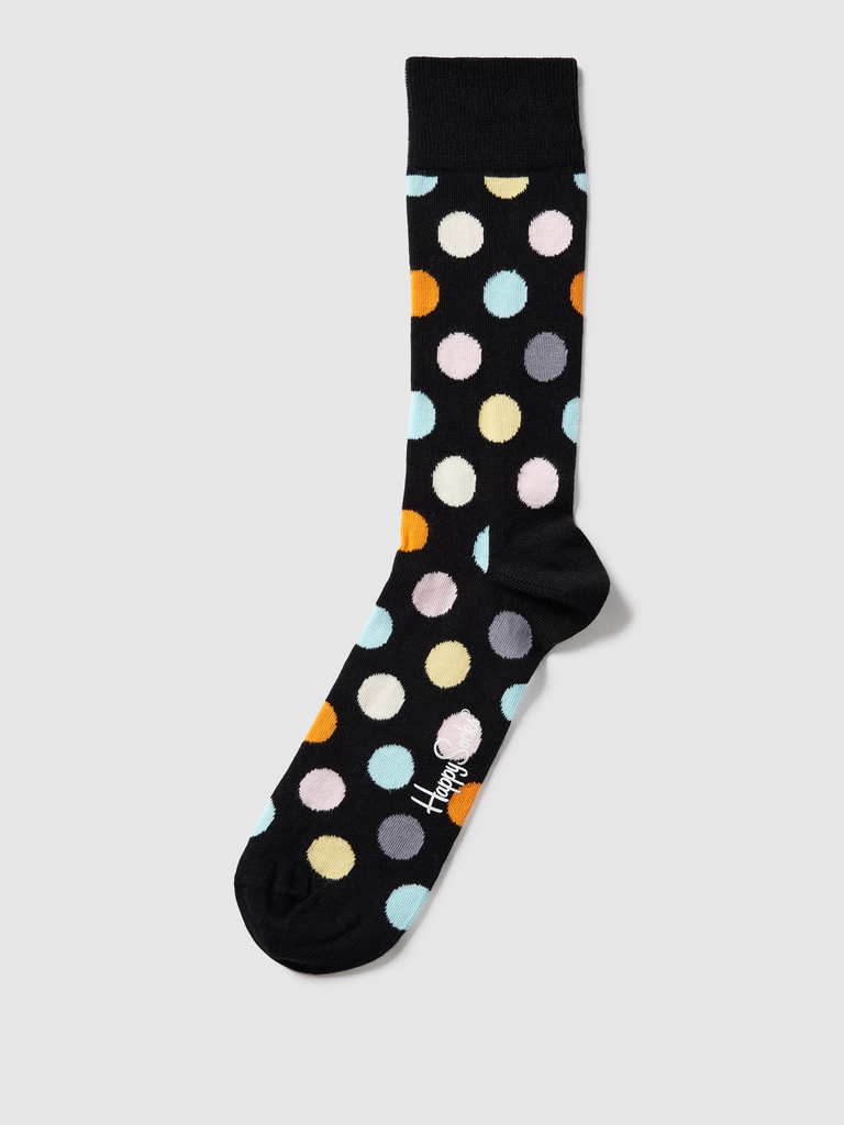 Happy Socks Socken mit Allover-Muster Modell 'Big Dot' (black) online ...