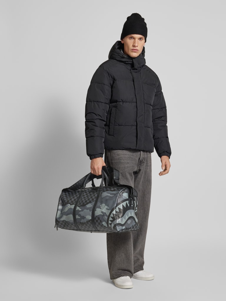 Sprayground Weekender mit Label-Details (anthrazit) online kaufen