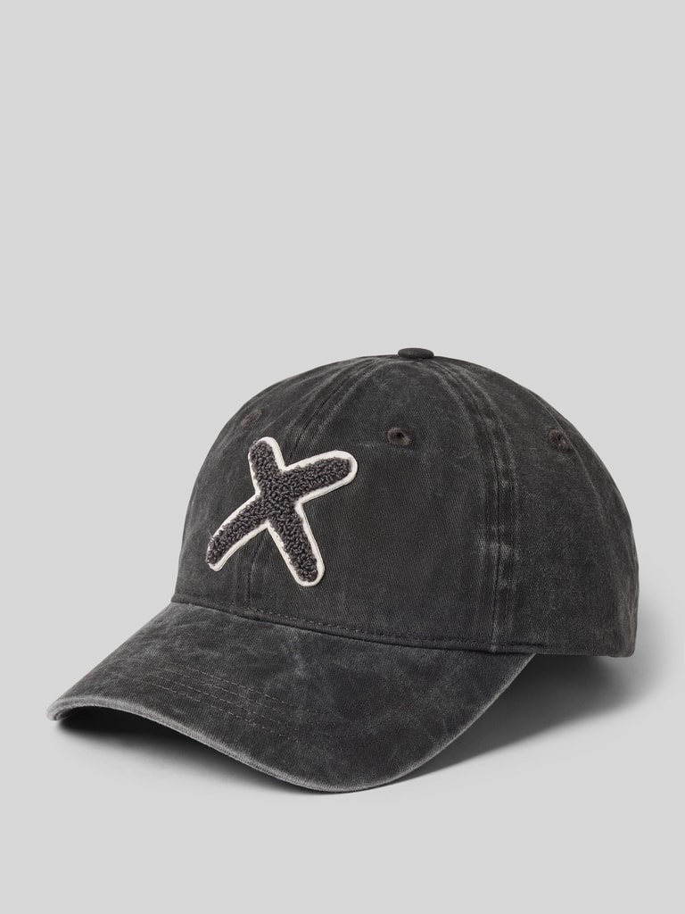 Unio Base Cap mit Allover-Logo-Print Modell 'Kobe' (dunkelgrau) online ...