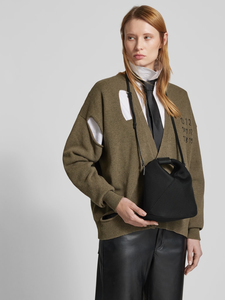 MM6 Maison Margiela Crossbody Bag mit Label-Detail (black) online kaufen