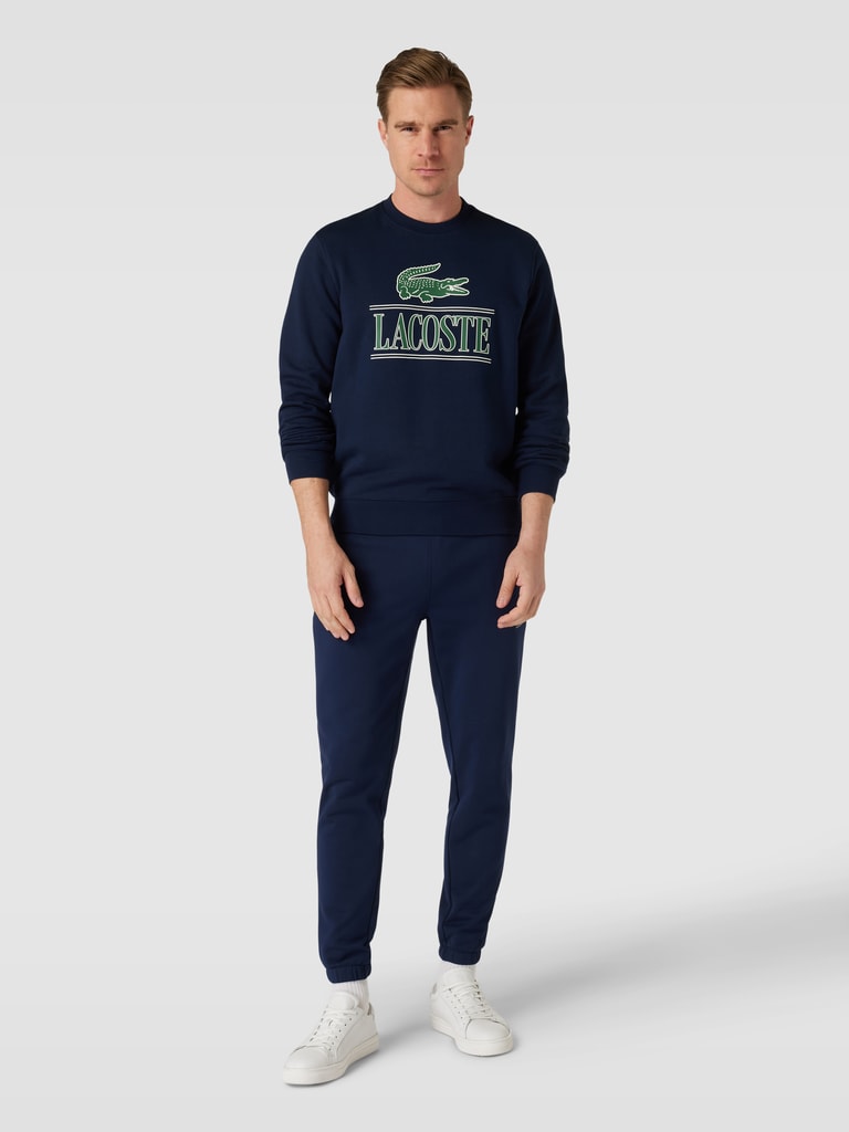 Lacoste Sweatpants mit Label-Detail (marine) online kaufen
