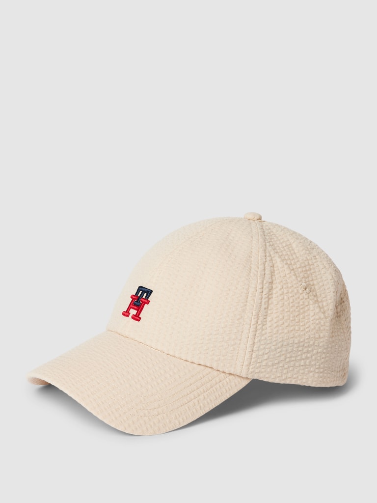 Tommy Hilfiger Base Cap mit Strukturmuster (beige) online kaufen