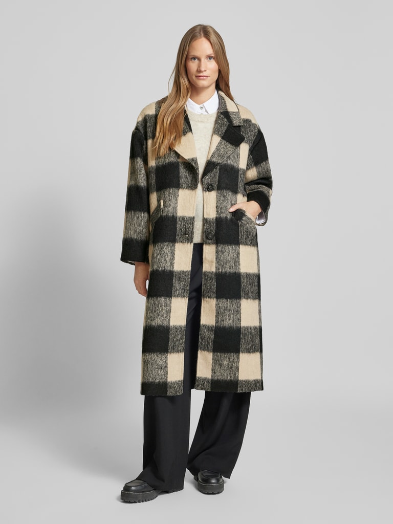 Fynch-Hatton Mantel mit Leistentaschen (black) online kaufen