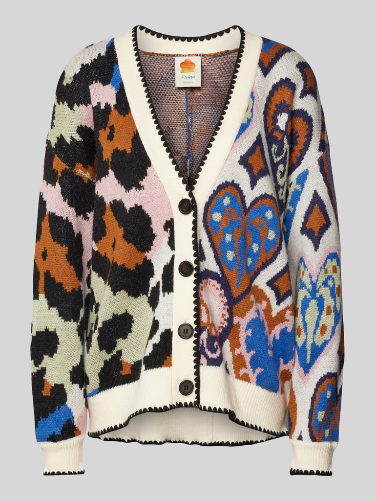FARM RIO Vest met knoopsluiting in ecru gemêleerd online kopen | P&C