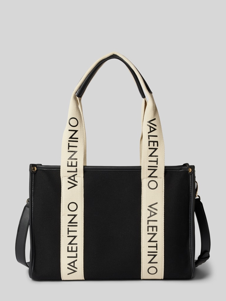 VALENTINO BAGS Handtasche mit Label-Print Modell 'CANDLE' (black ...
