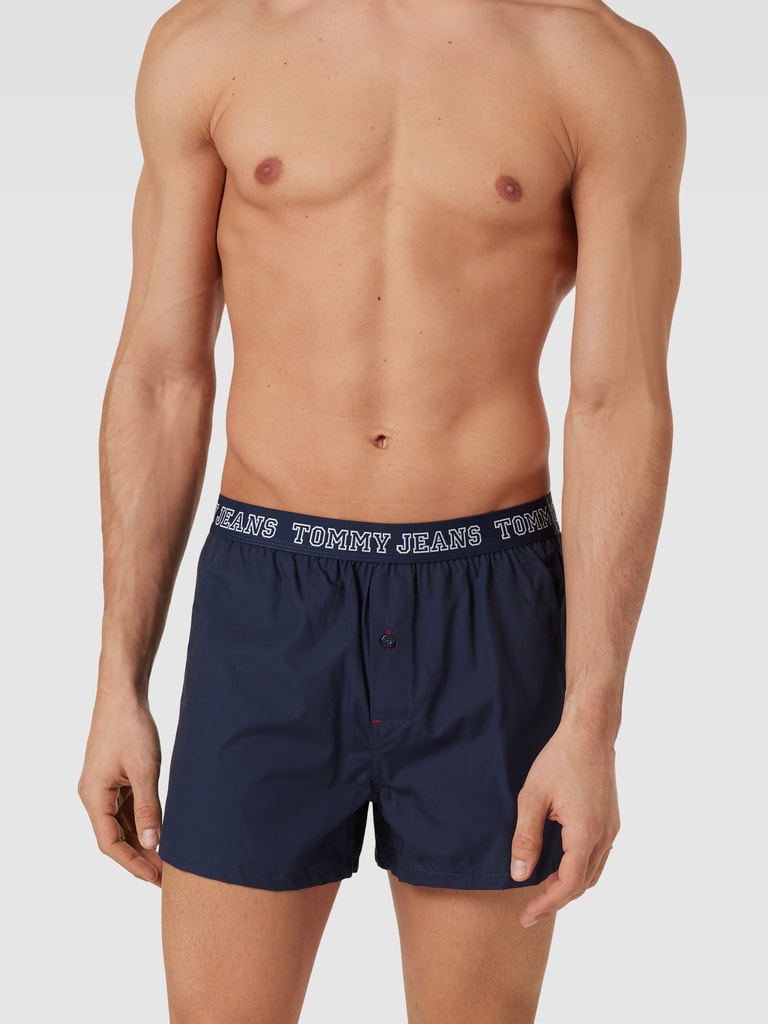 Tommy Jeans Boxershorts mit elastischem Logo-Bund im 3er-Pack (blau ...