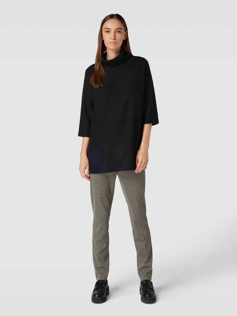 Soyaconcept Trui met col en 3/4 mouwen, model 'Tamie' in zwart online kopen | P&C