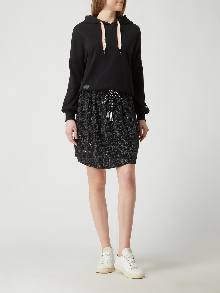 Ragwear Rok van viscose, model 'Debbie' in zwart online kopen | P&C