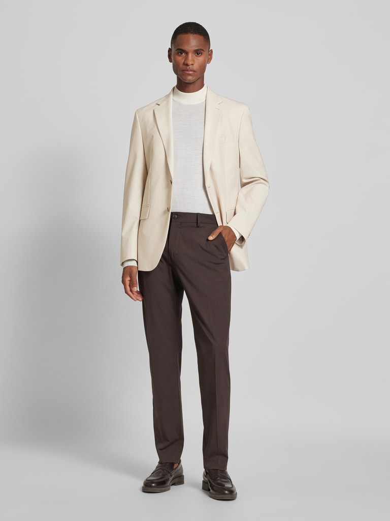 Mango Sakko mit Pattentaschen Modell 'Milan' (sand) online kaufen