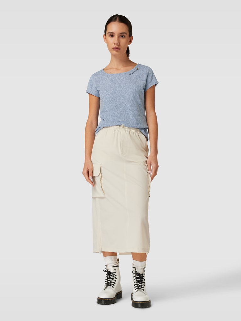 Kup online Ragwear T-shirt melanżowy model ‘Mintt’ (jasnoniebieski)