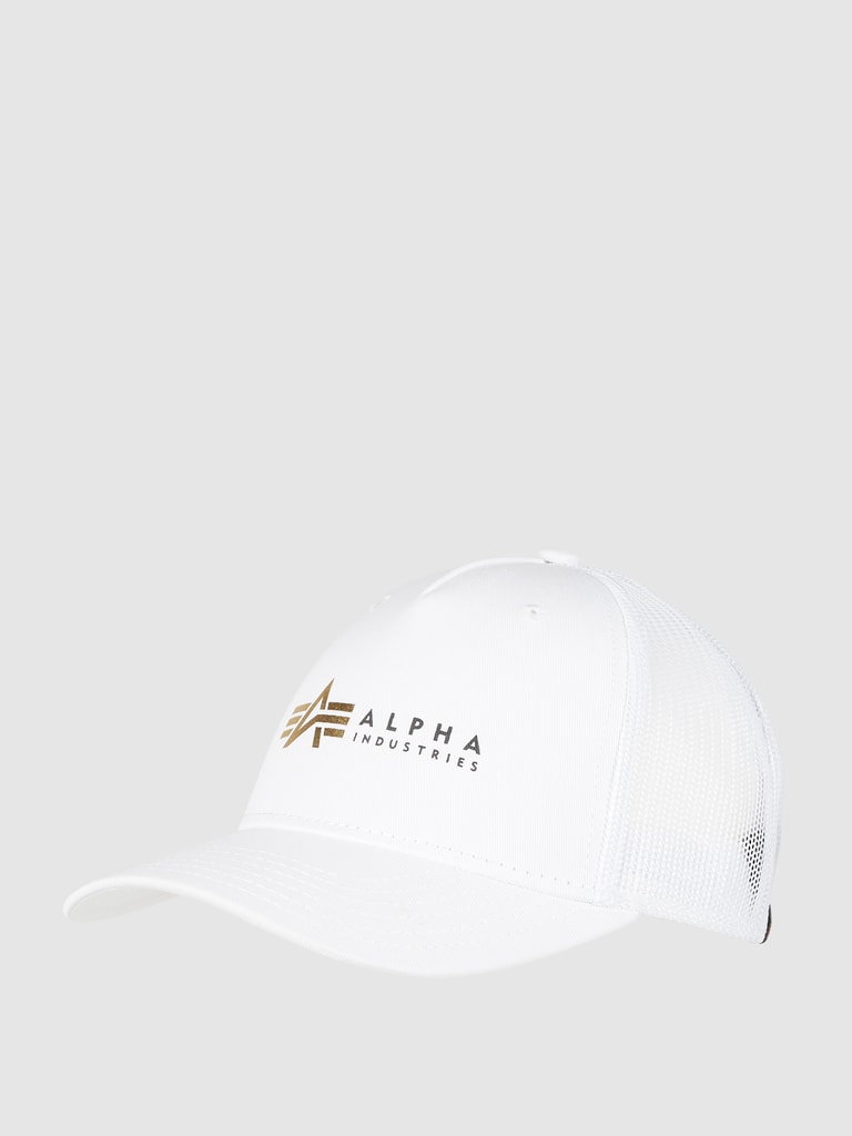 Alpha Industries Cap mit Logo (weiss) online kaufen