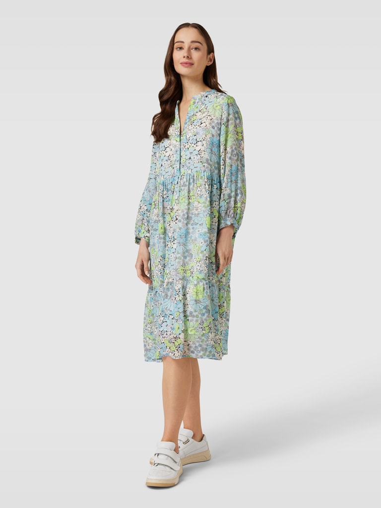 Drykorn Tuniekjurk van viscose, model 'SORCHA' in bleu online kopen | P&C