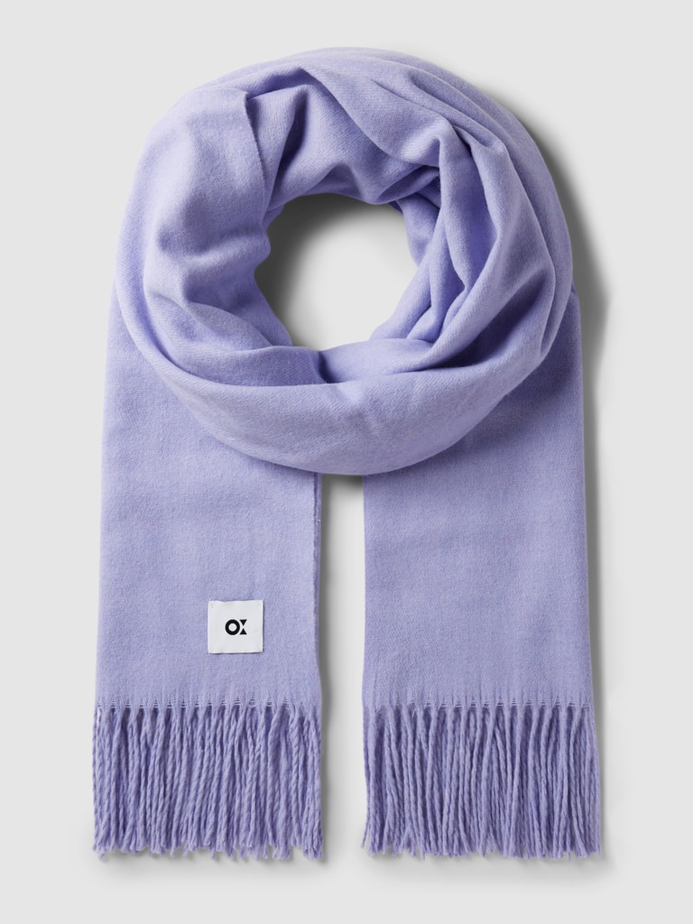 OPUS Sjaal met wol, model 'Anell' in lila online kopen | P&C