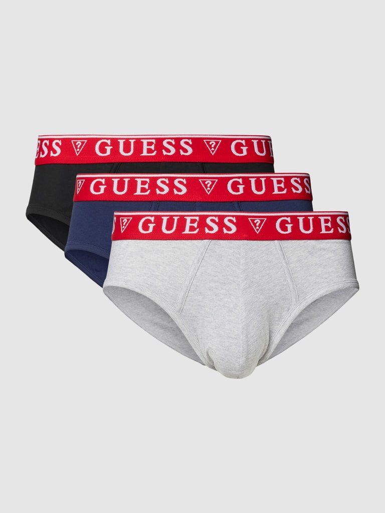 Guess Slip mit elastischem Bund Modell 'BRIAN HERO' im 3er-Pack ...