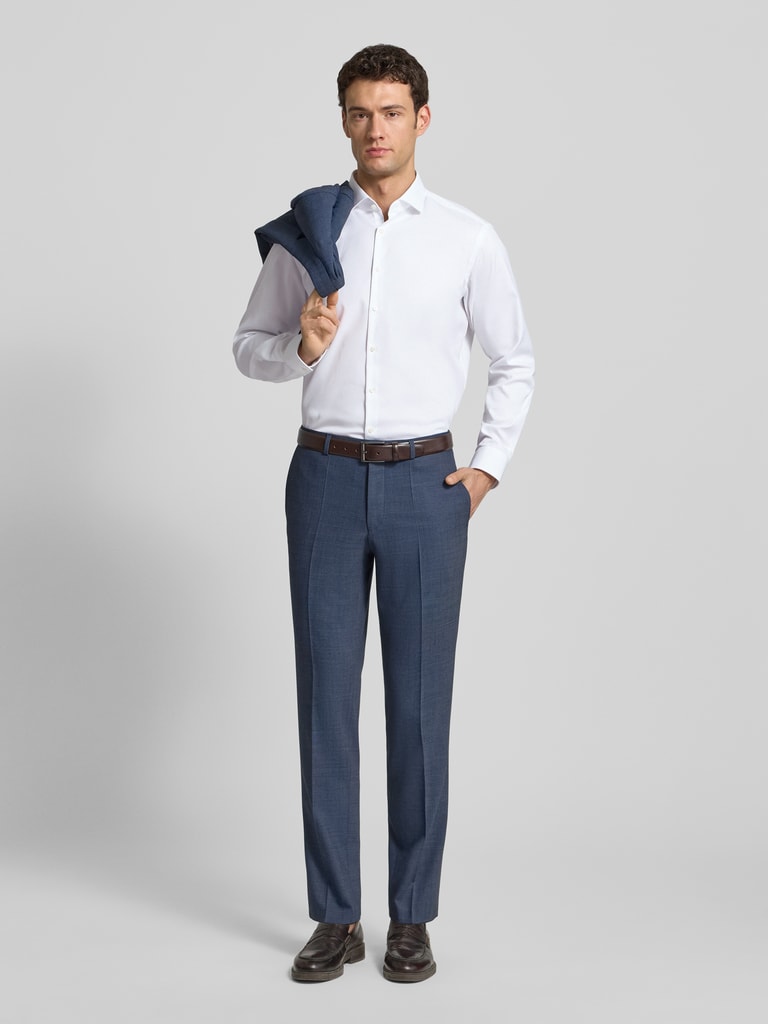 Jake*s Modern Fit Business-Hemd mit Haifischkragen (weiss) online kaufen