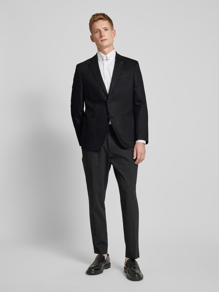 BOSS Colbert met structuurmotief, model 'Janson' in zwart online kopen ...