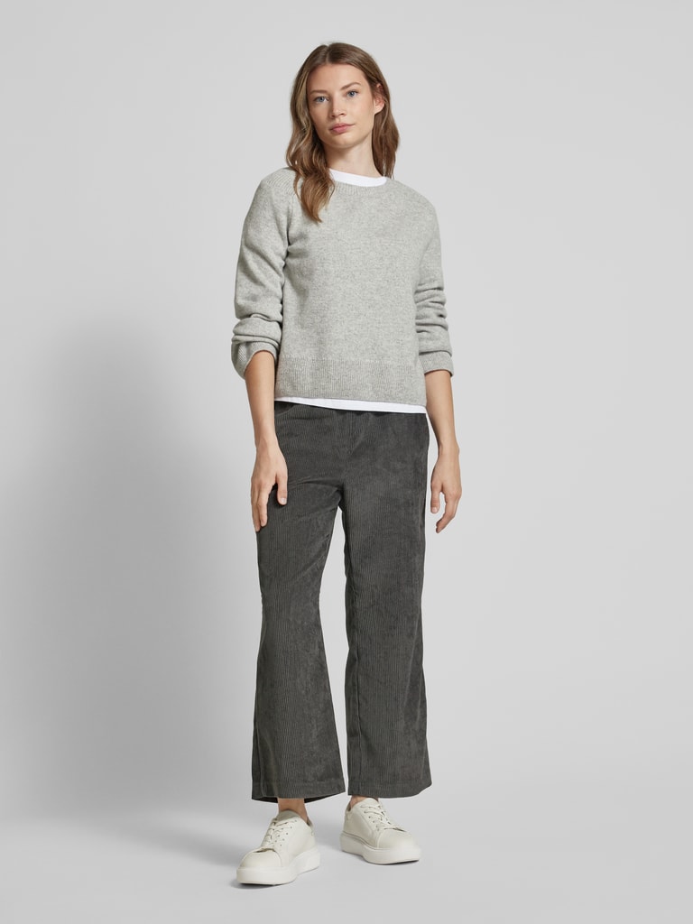 MAC Cropped Culotte aus Cord (anthrazit) online kaufen