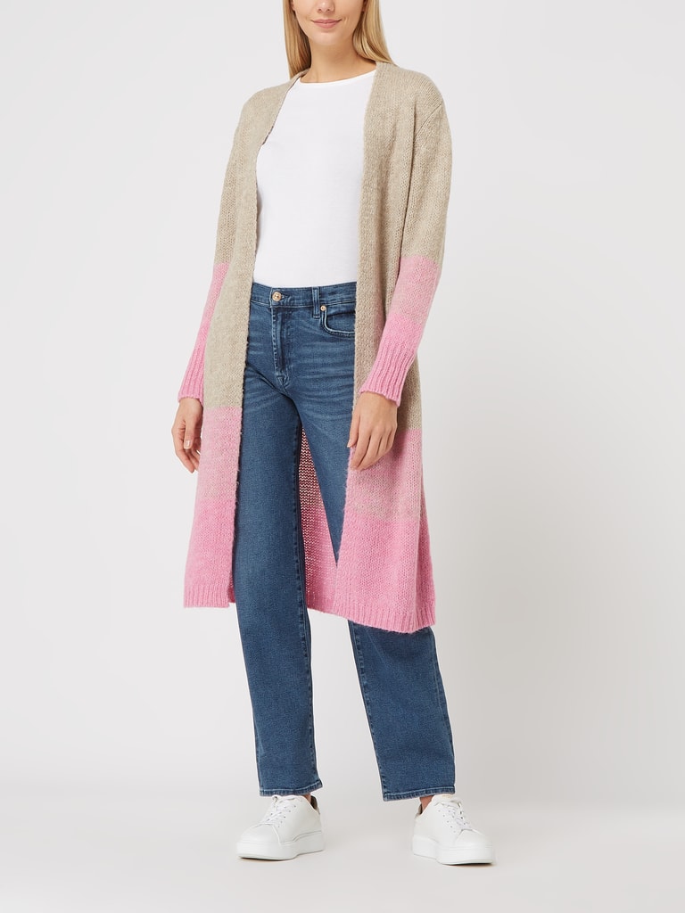 Frieda & Freddies Longcardigan im Colour-Blocking-Design (pink) online ...