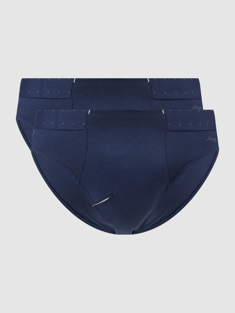 Kup online Sloggi Slipy z dodatkiem streczu w zestawie 2 szt. model ...