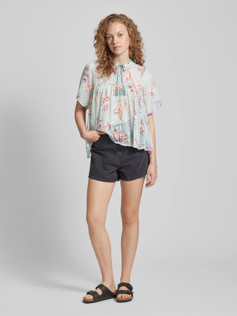 Only Bluse mit floralem Muster Modell 'AIDA ELISA' (mint) online kaufen