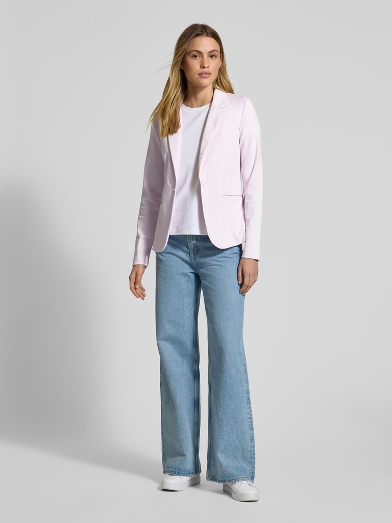 ICHI Slim Fit Blazer mit Paspeltaschen Modell 'KATE' (hellrosa) online ...