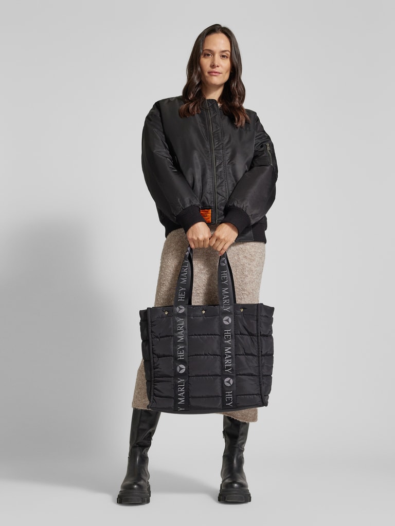 Hey Marly Shopper mit Ziernähten Modell 'Best Buddy' (black) online kaufen
