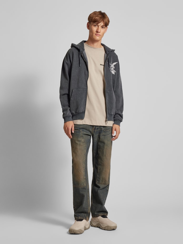 REVIEW X MATW Sweatjacke mit Label-Print Modell 'DEFENDER' - MATW X ...