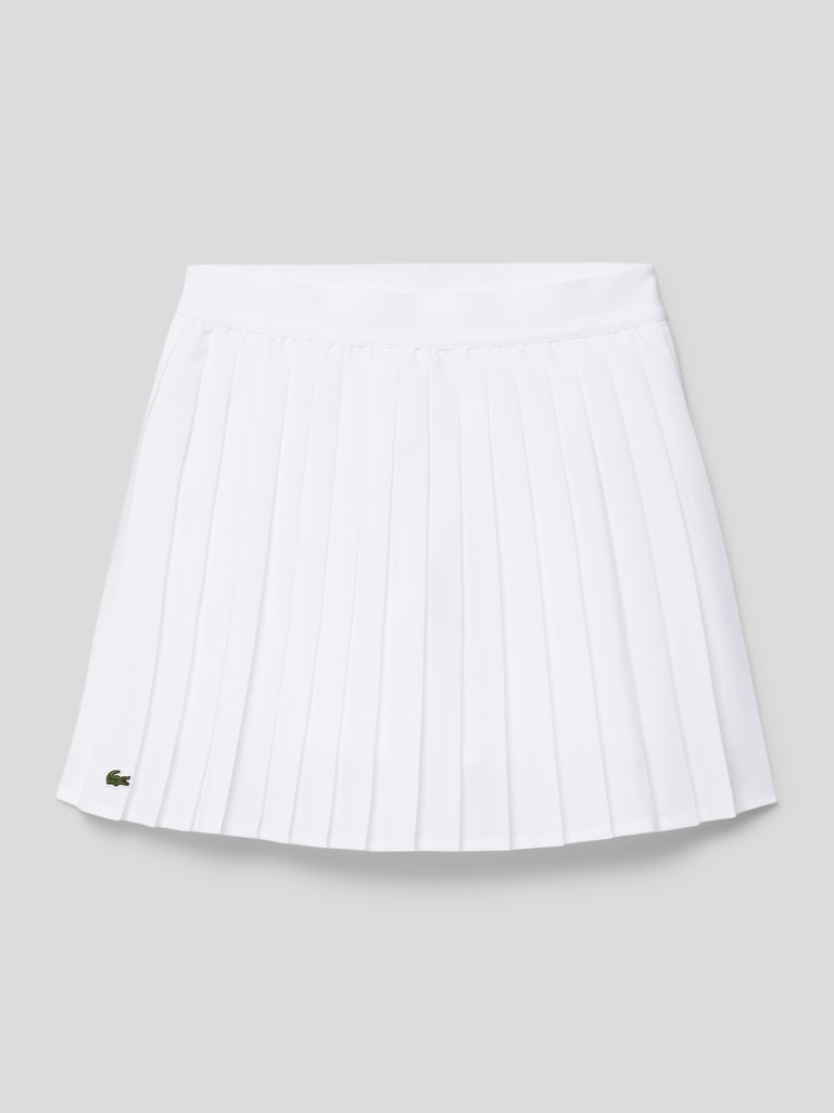 Lacoste Rok met labelstitching in wit online kopen | P&C