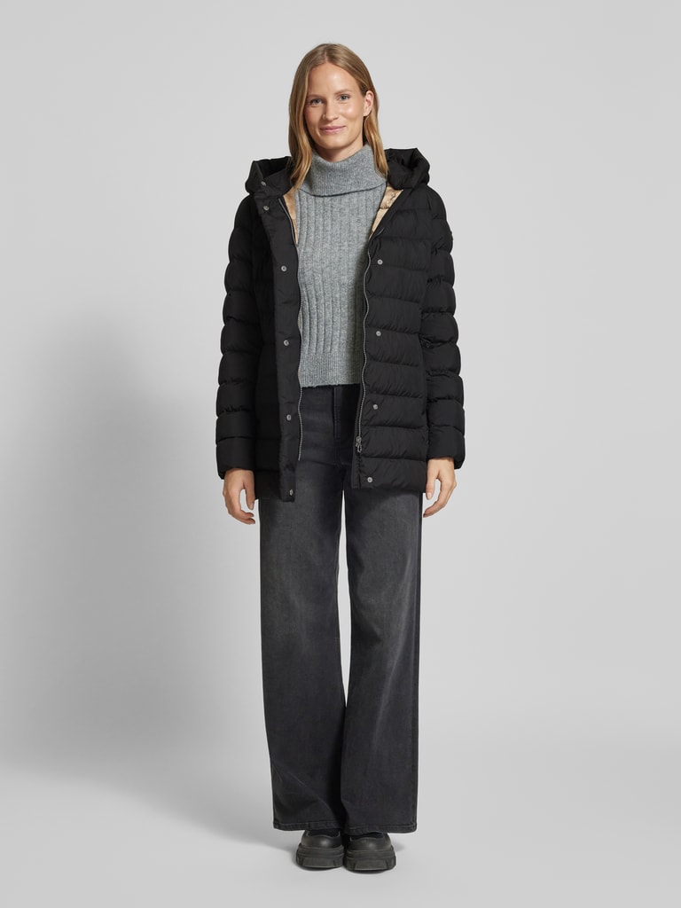 Fuchs Schmitt Gewatteerd jack met capuchon in zwart online kopen | P&C