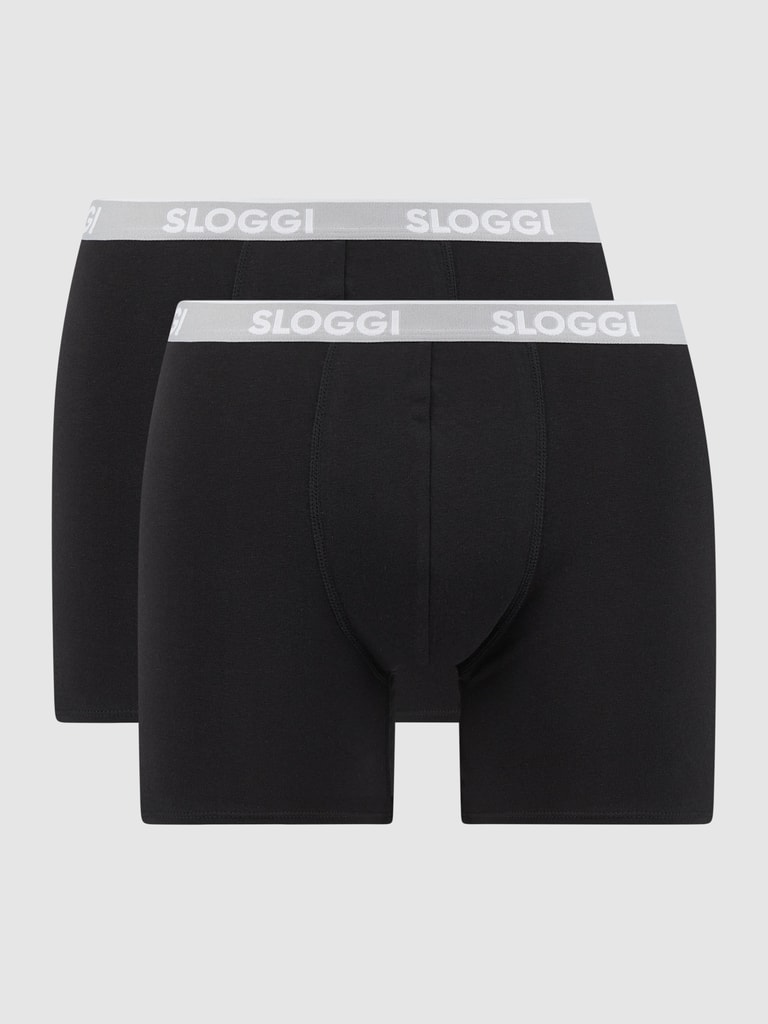 Sloggi Trunks mit Stretch-Anteil im 2er-Pack (black) online kaufen