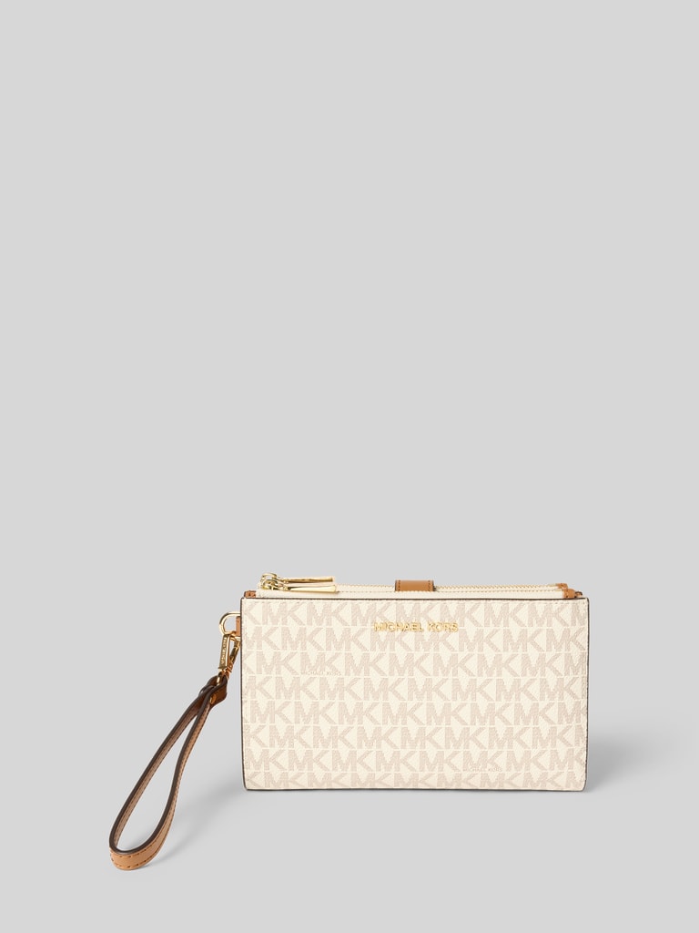 Kup online MICHAEL Michael Kors Portfel z detalem z logo (złamany biały)