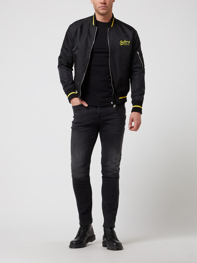 Kup online Iceberg Bluzon z logo (czarny)