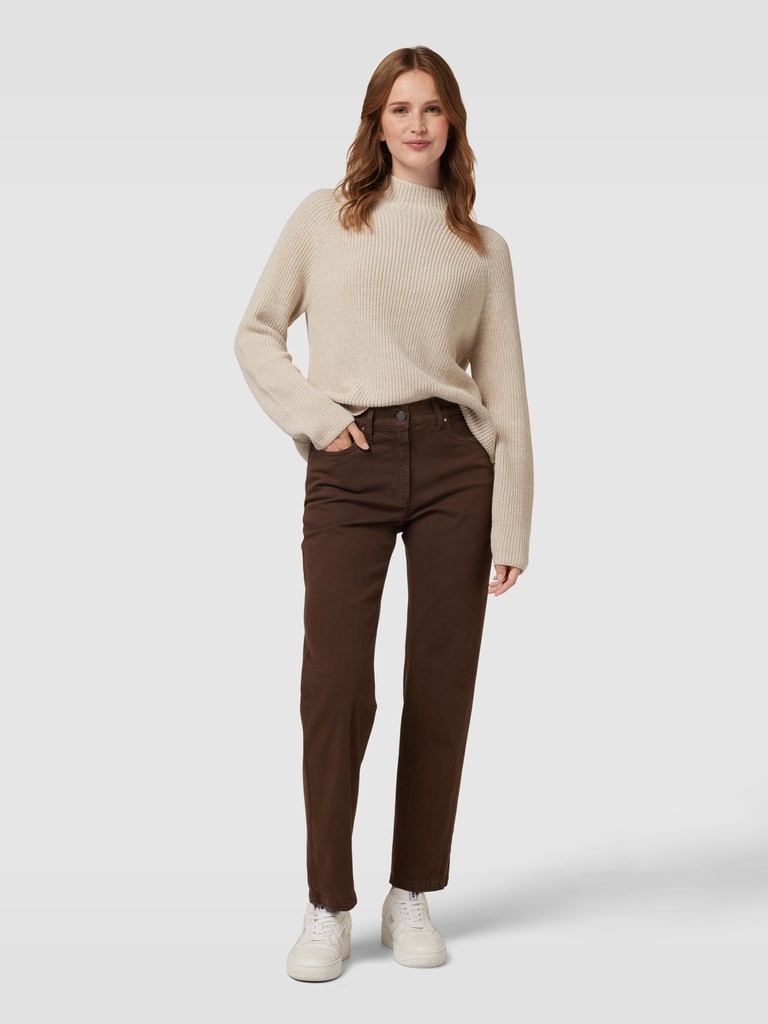 Kup online Zerres Jeansy o kroju straight fit z 5 kieszeniami model ...