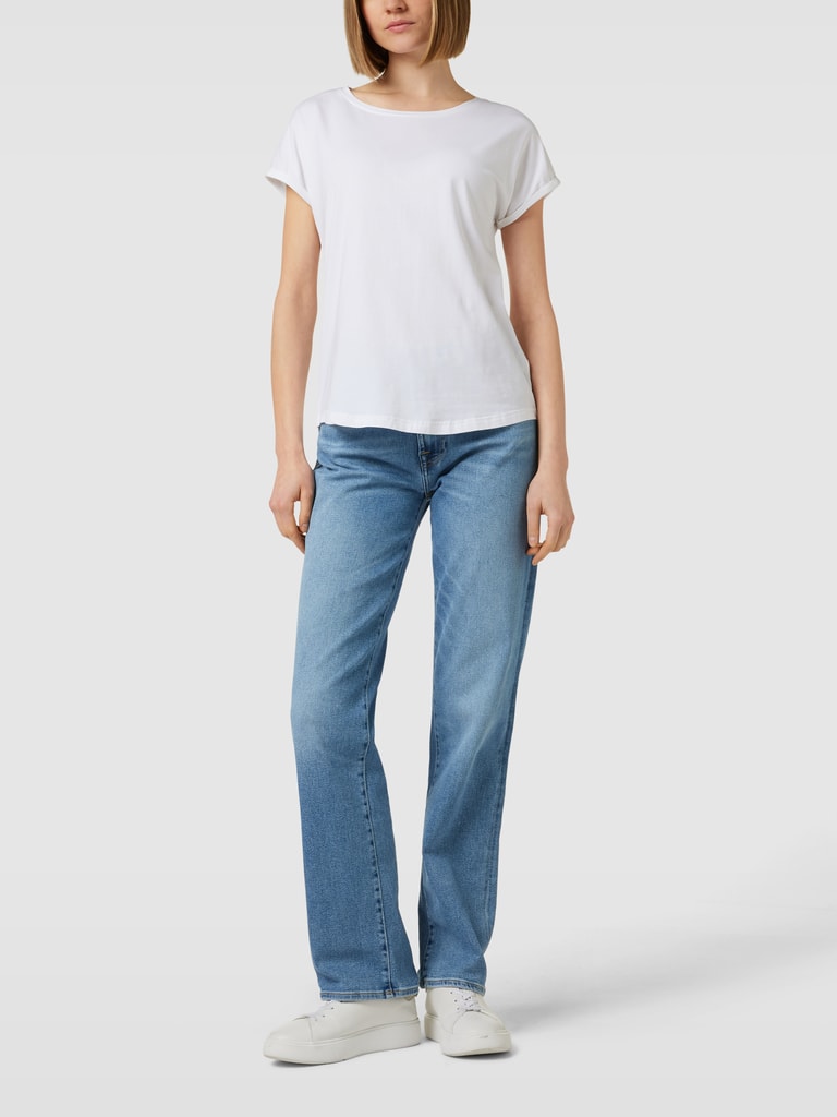 7 For All Mankind Bootcut Jeans mit Knopf- und Reißverschluss Modell ...