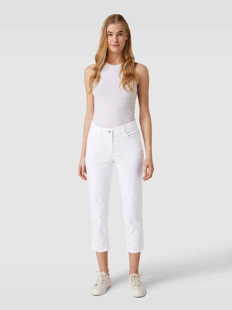 Zerres Broek in 7/8-lengte, model 'Cora' in wit online kopen | P&C