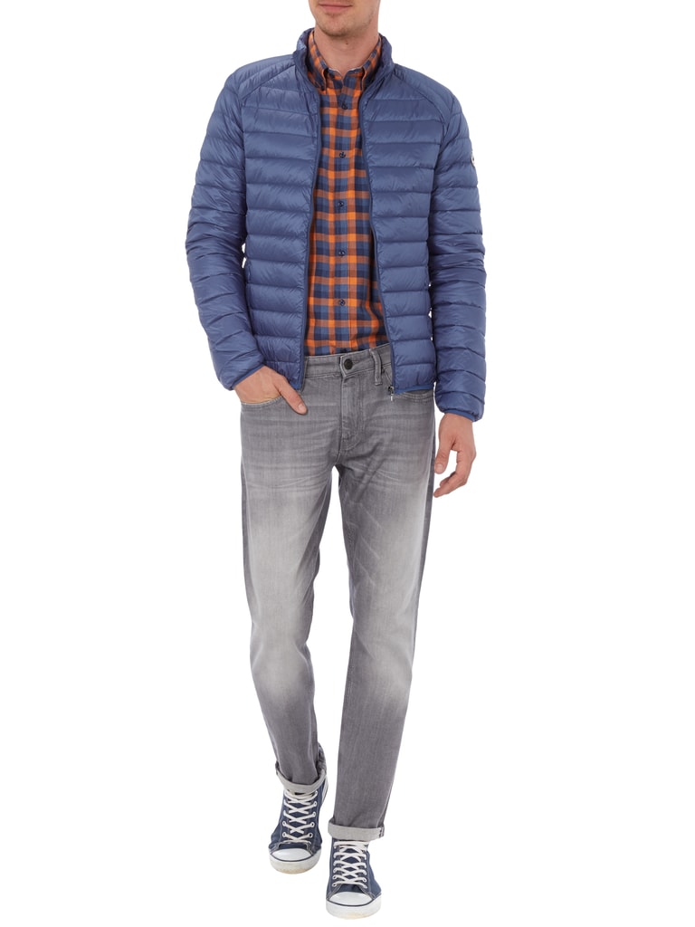 Jott Light-Daunen Steppjacke mit Stehkragen (blau) online kaufen