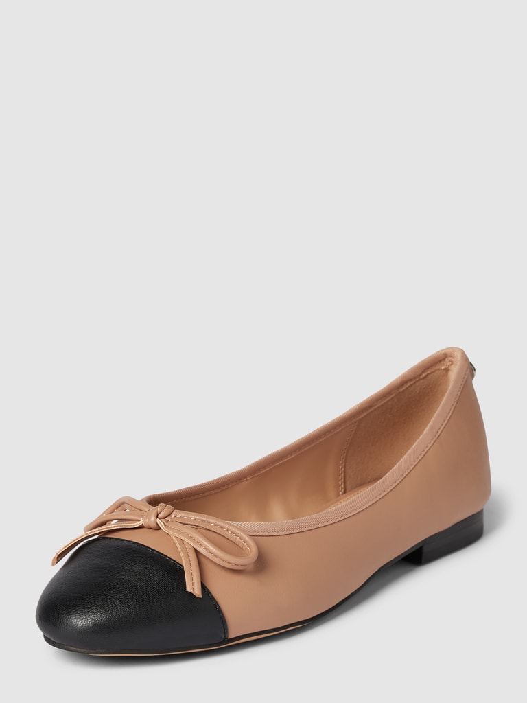 Kup online Steve Madden Baleriny aplikacją z kokardką (beżowy)