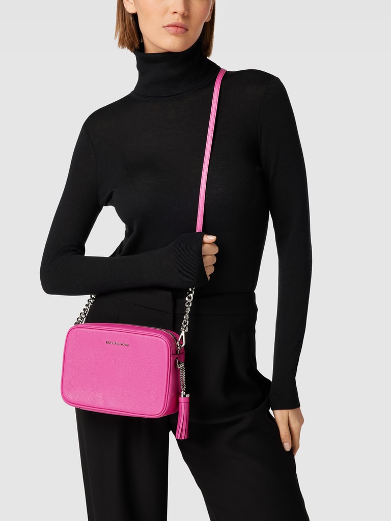 MICHAEL Michael Kors Umhängetasche mit Label-Applikation (pink) online ...