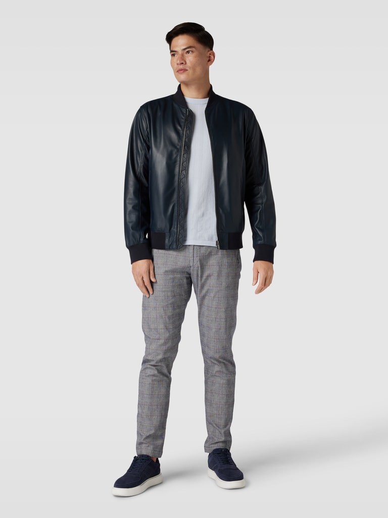 JOOP! Jeans Stoffhose mit Karomuster Modell 'MAXTON' (dunkelblau ...