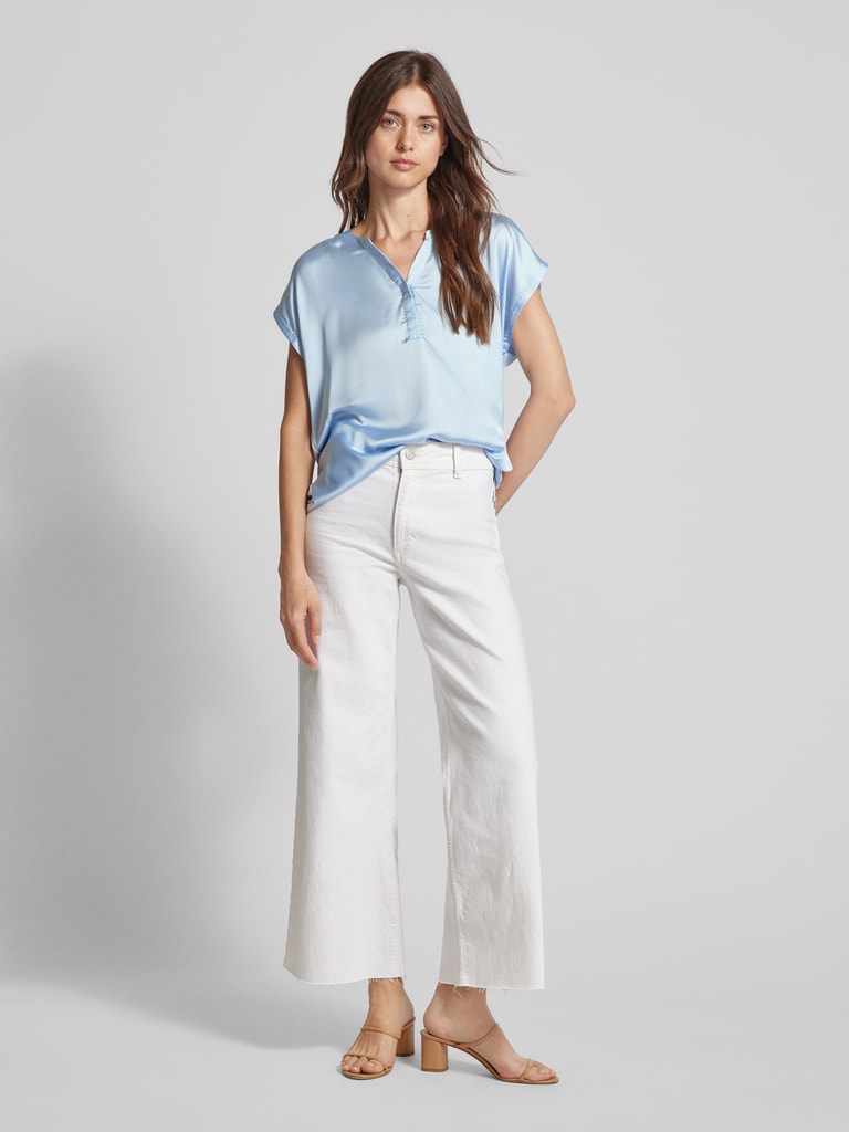 Soyaconcept Blusenshirt mit Tunikakragen Modell 'Tilde' (hellblau ...