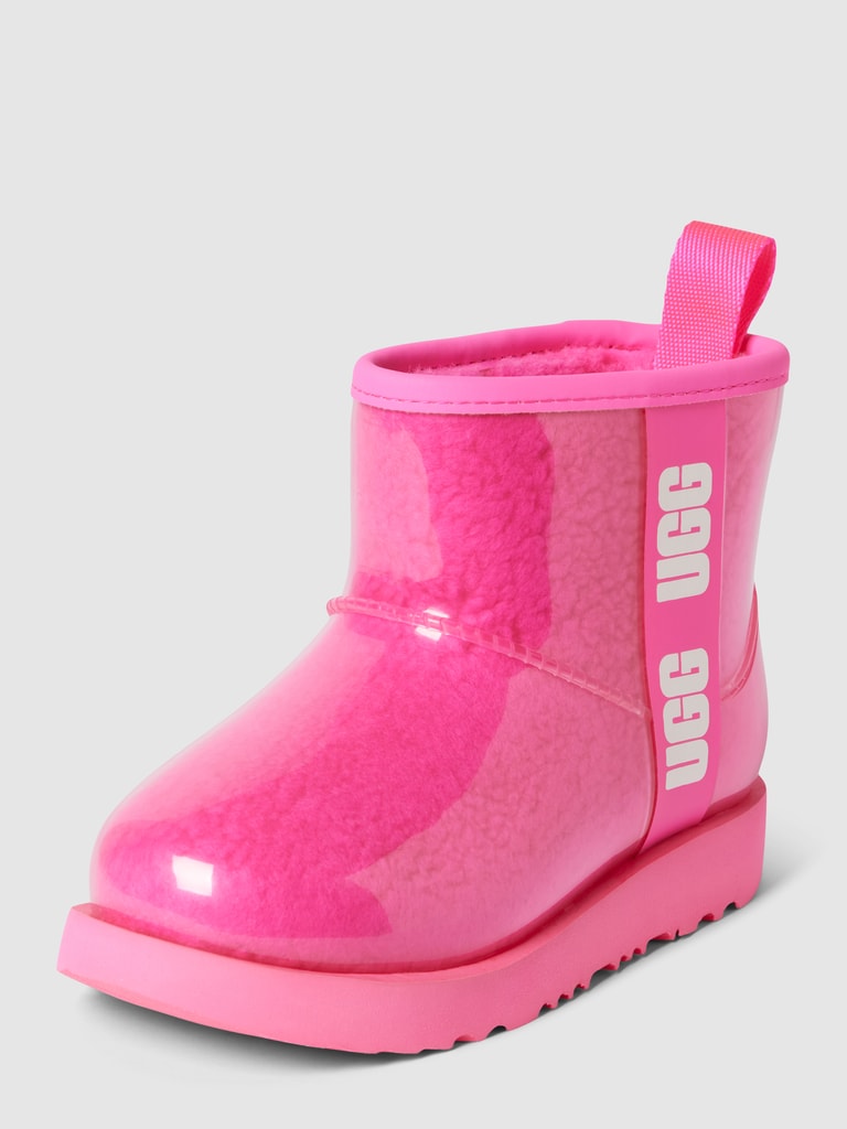UGG Stiefel mit Label-Patch Modell 'CLEAR' (pink) online kaufen