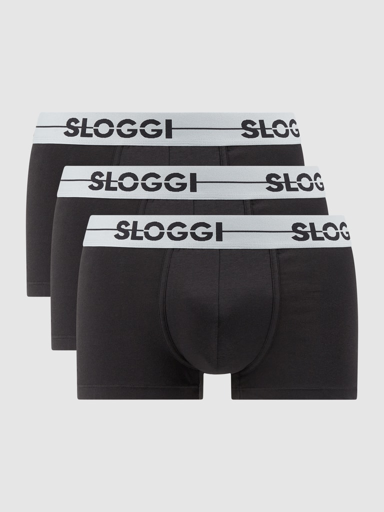 Sloggi Trunks mit Stretch-Anteil im 3er-Pack (black) online kaufen