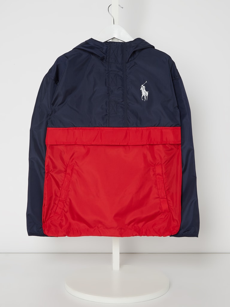 Polo Ralph Lauren Teens Jacke in Schlupf-Form mit Kapuze (marine ...