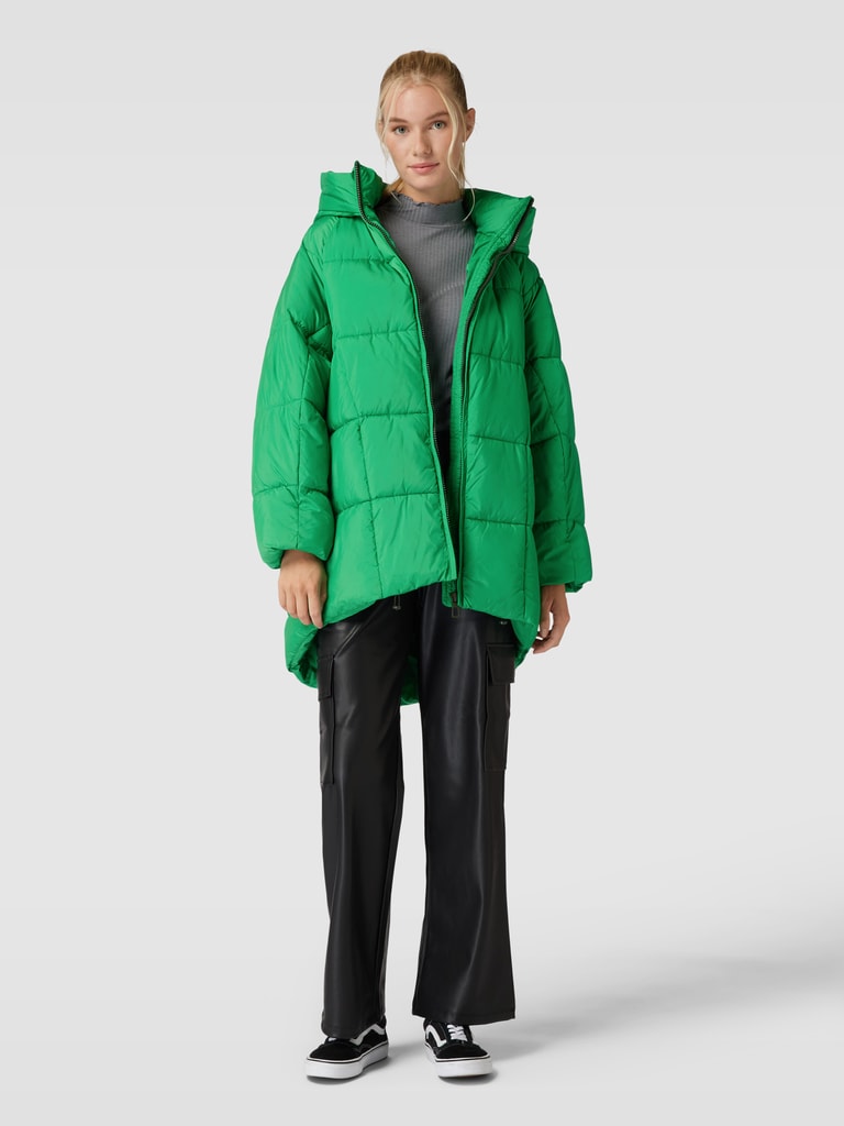 Only Oversized Steppmantel mit Kapuze Modell 'LASTA' (gruen) online kaufen