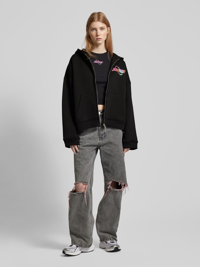 Review X MATW Oversized sweatjack met labelprint - MATW X Review in ...