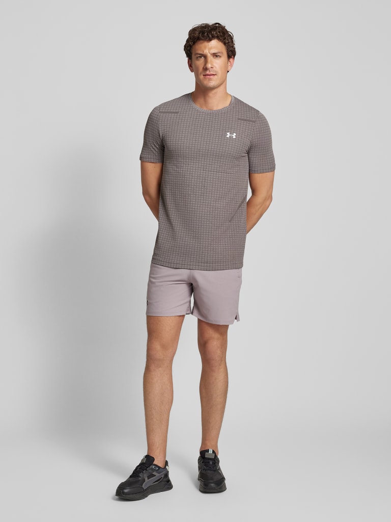 Under Armour Regular Fit Shorts mit elastischem Label-Bund (anthrazit ...
