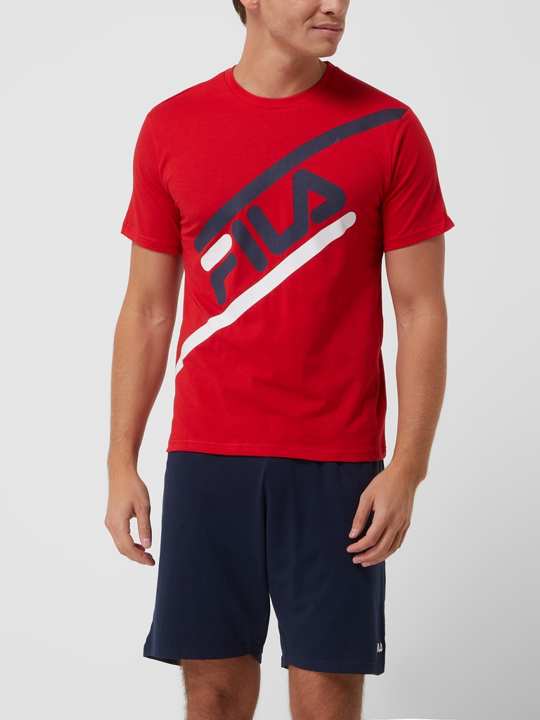 FILA Pyjama aus Baumwolle (rot) online kaufen