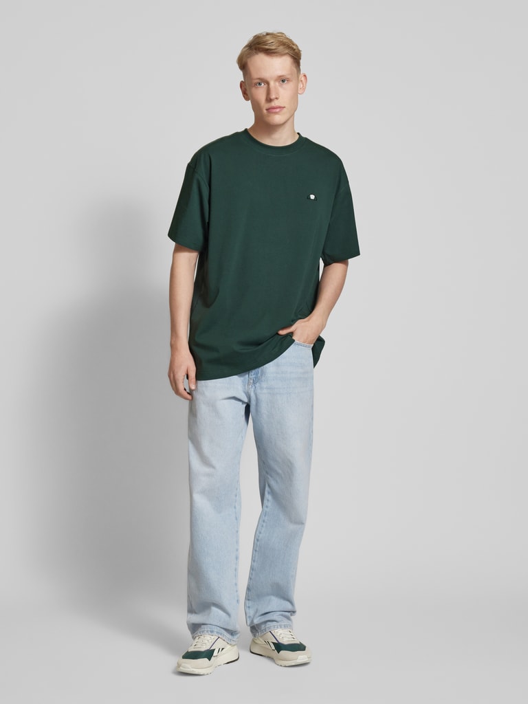 Ellesse T-shirt met labeldetail, model 'SINDIA' in donkergroen online ...