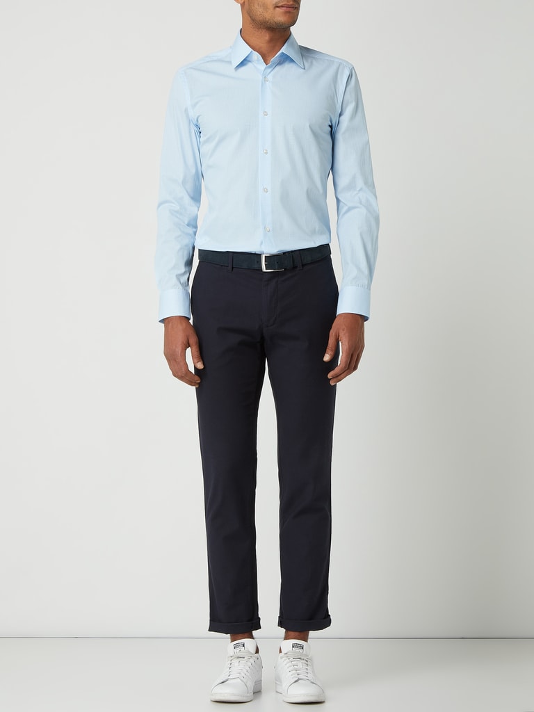 BOSS Slim Fit Business-Hemd aus Baumwolle Modell 'Jango' (bleu) online ...