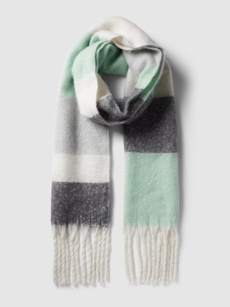 OPUS Schal im Colour-Blocking-Design Modell 'Asketa' (mint) online kaufen